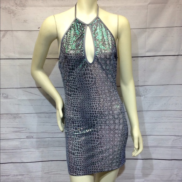 Delicate Illusions | Dresses | Delicate Illusions Gray Snakeskin Print ...